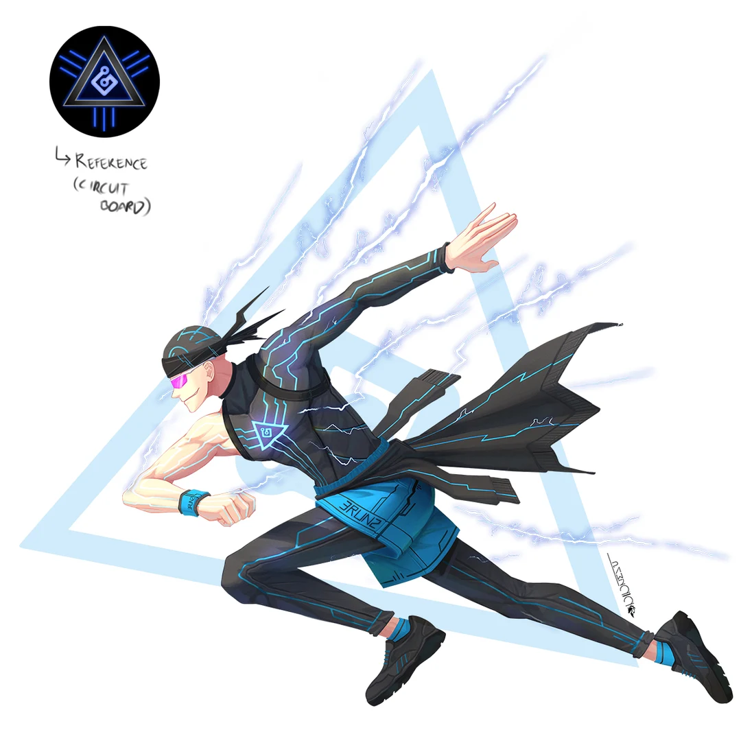 [OC] [Artist] Circuit board. | Scrolller