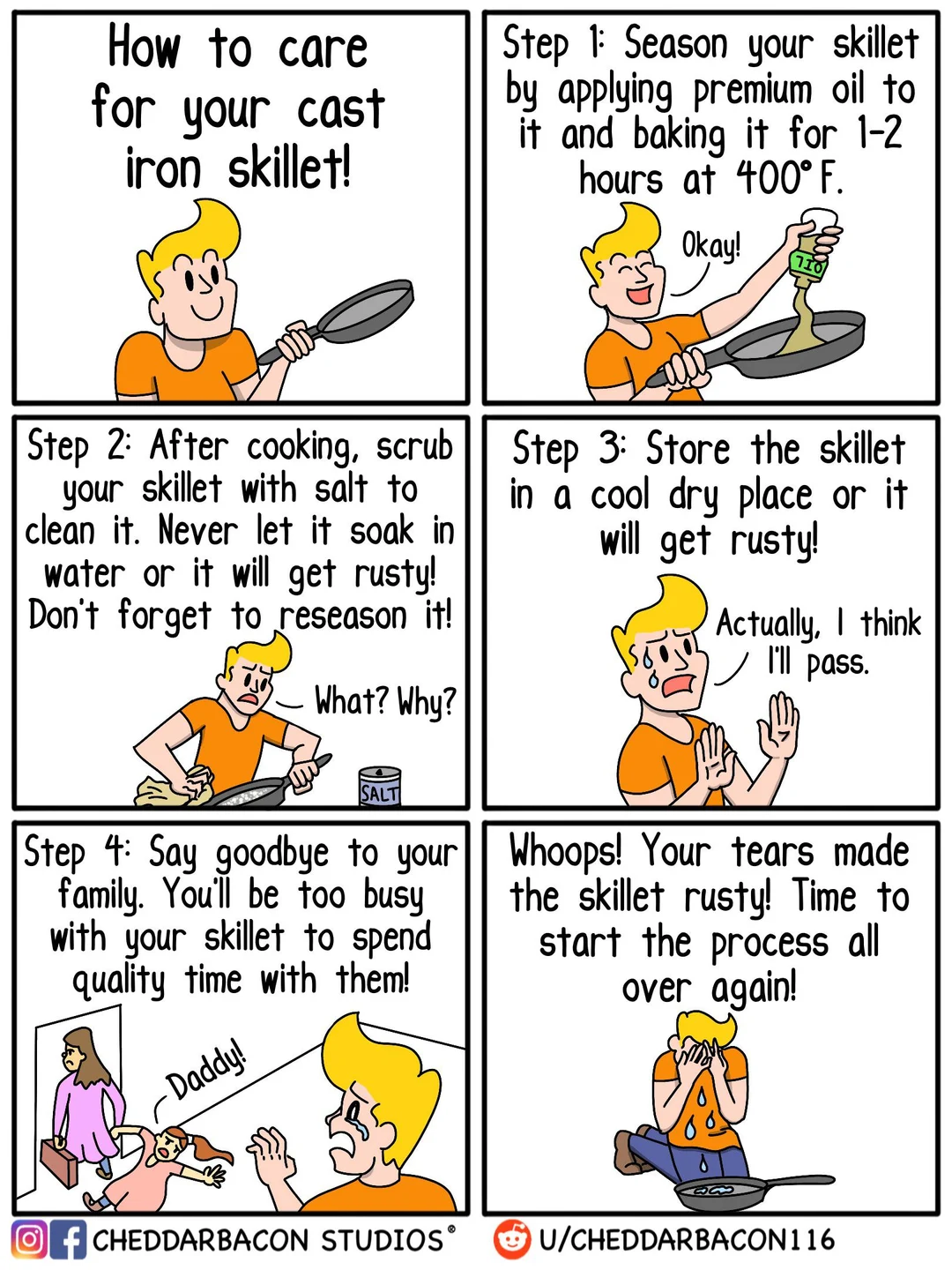 Cast Iron Maintenance 101 | Scrolller