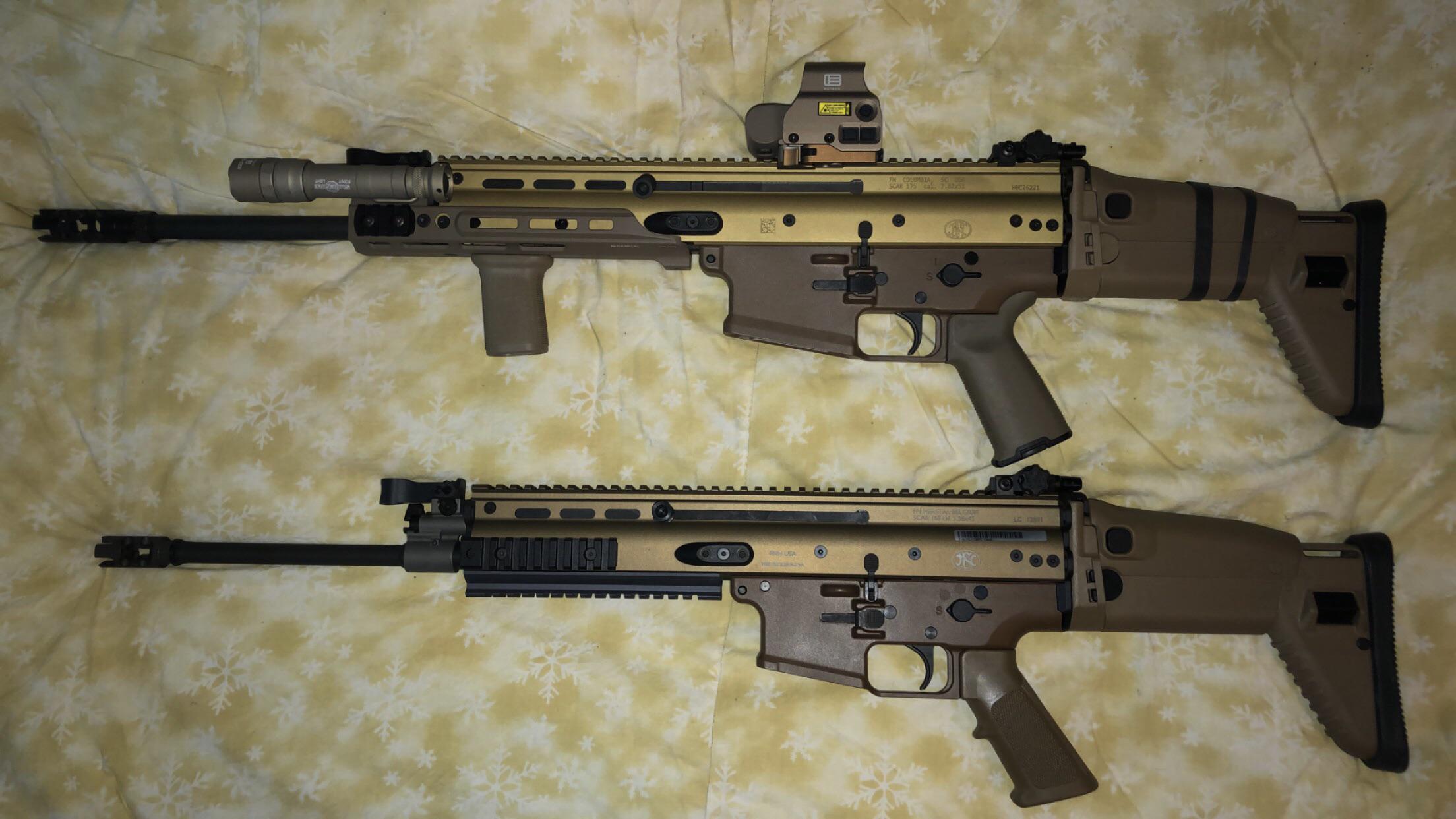 Discover more like Guns: Started with the SCAR 17 as my first rifle, so now the 5.56 feels like ...