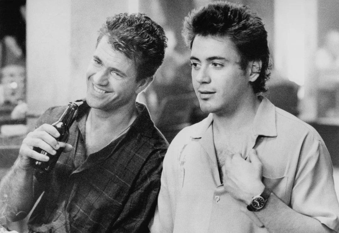 Mel Gibson, Robert Downey Jr. Air America 1990 | Scrolller