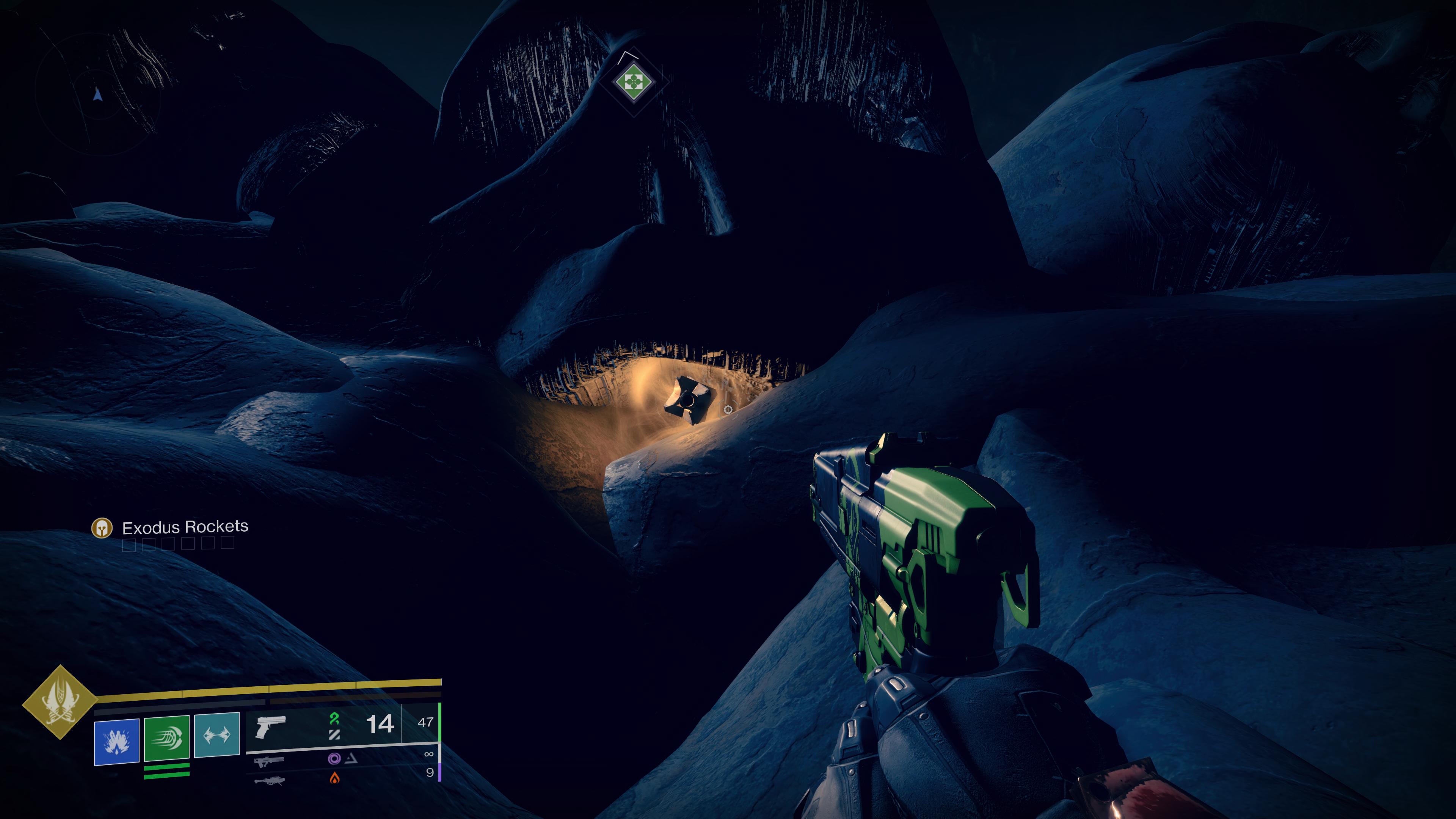 How does one go about collecting the lost ghost in the enclave on mars ...