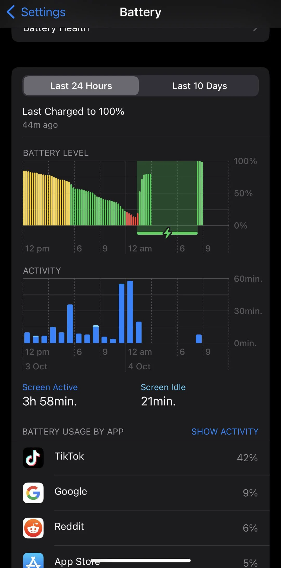 iPhone 14 pro seems to have turned off or restart overnight during charging, Is this normal ...