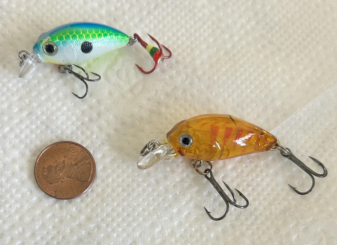 What water/weather conditions suit each lure better? (Yes aiming for panfish/trout) | Scrolller
