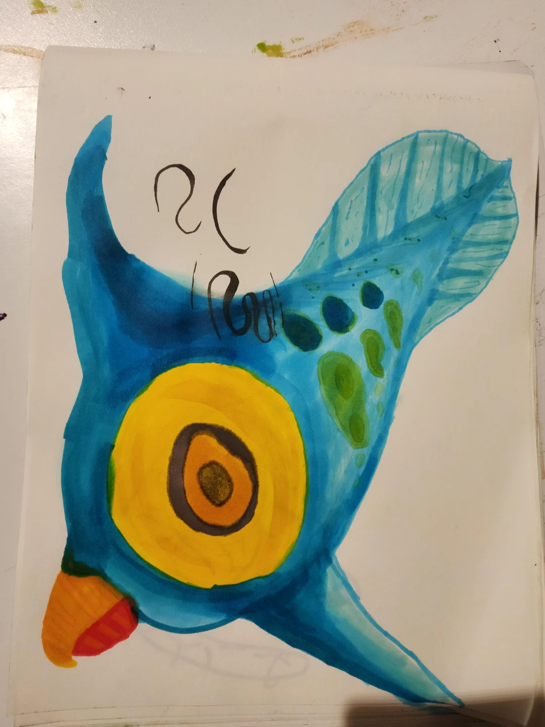 A Peeper done in alcohol pens | Scrolller