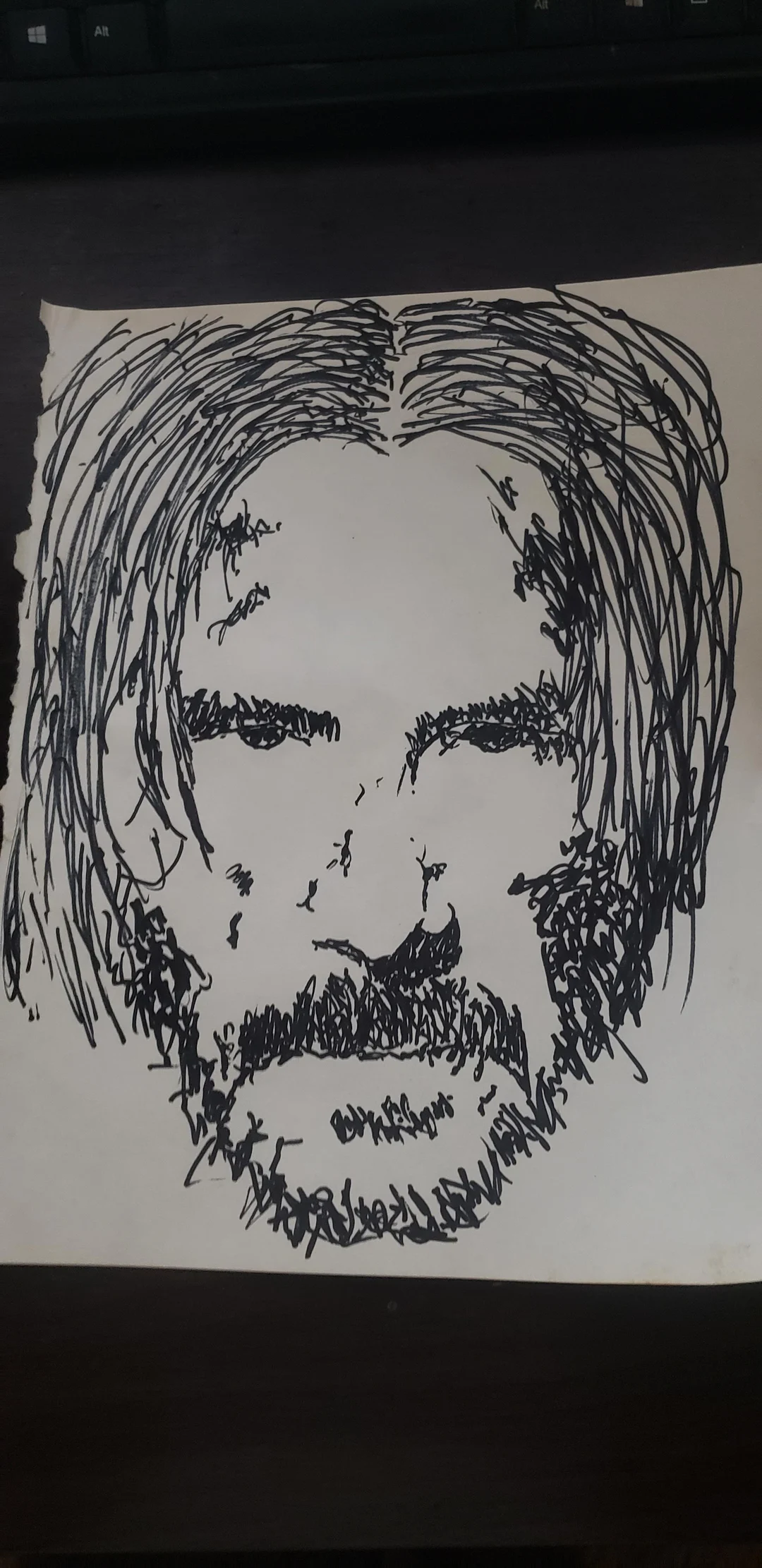 Wick, Me, Permanent marker, 2023 | Scrolller