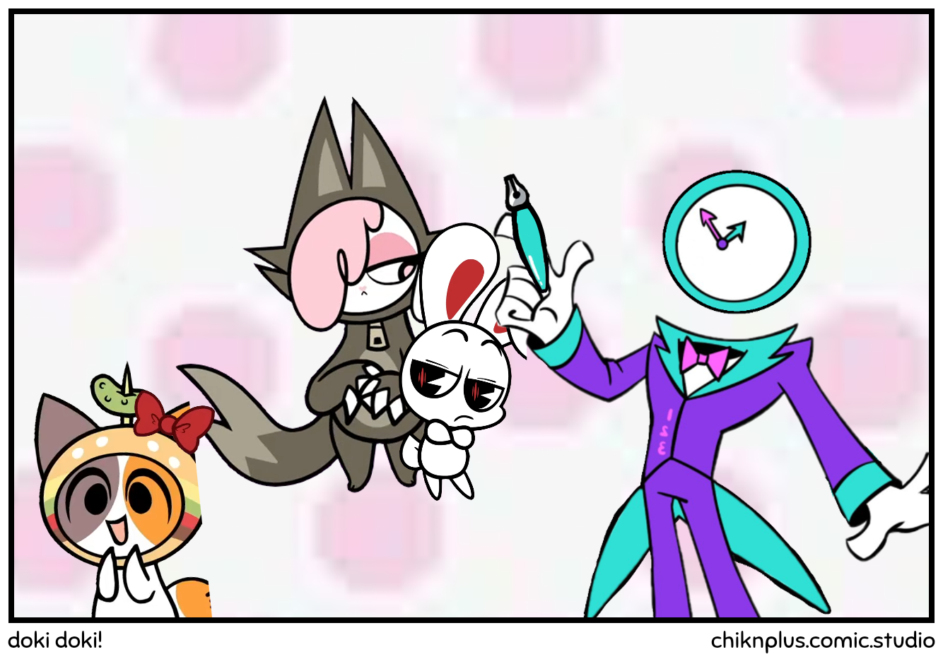 Chikn Nuggit literature club | Scrolller