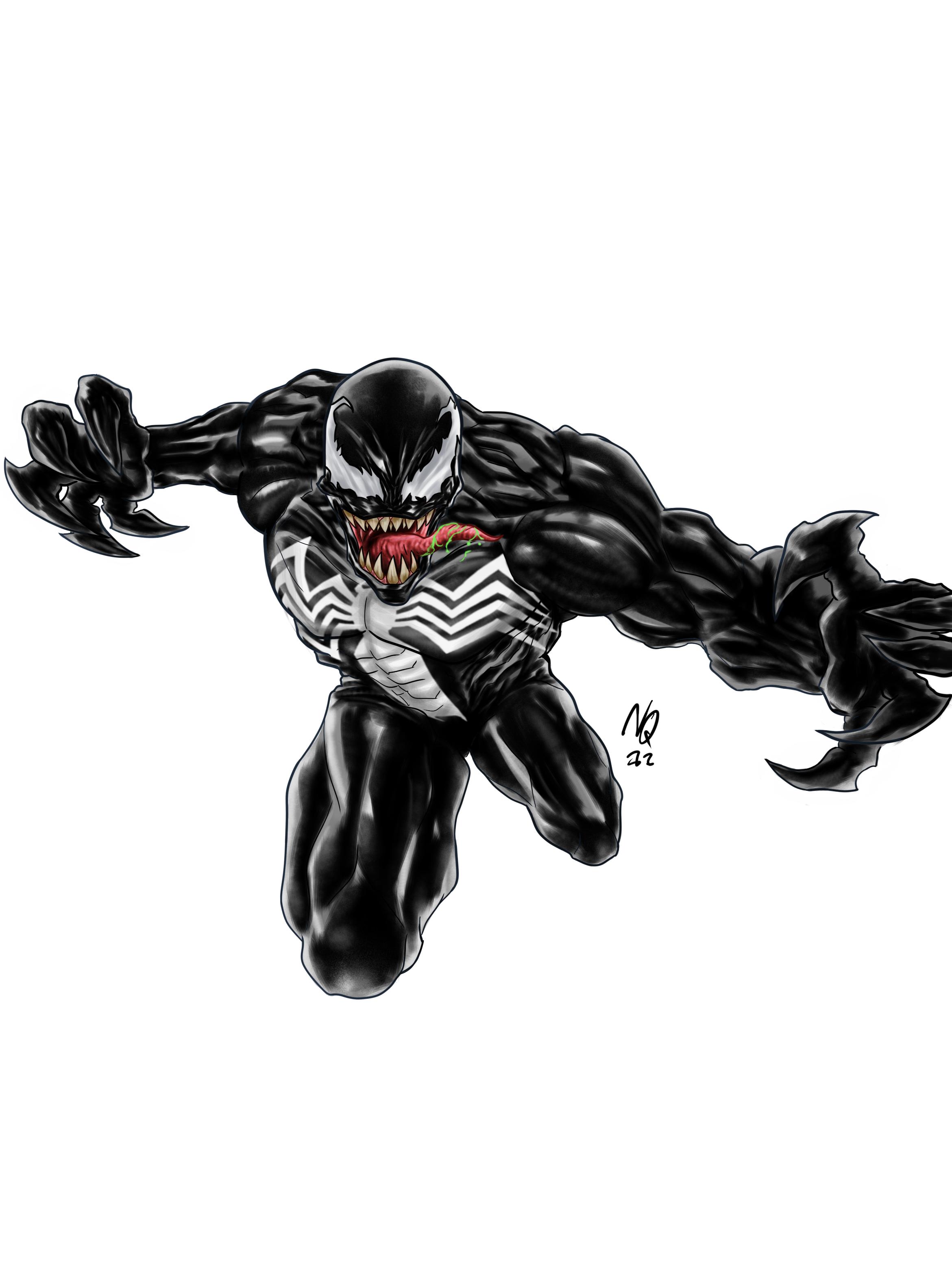 Venom fan art by me | Scrolller
