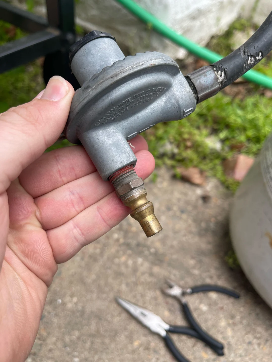 Propane hose adapter | Scrolller