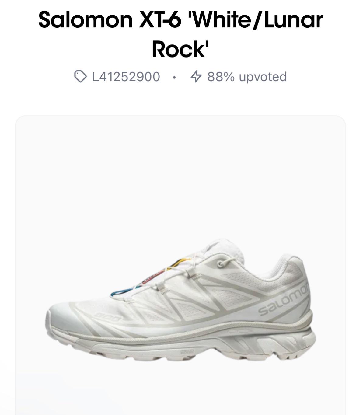 Salomon XT-6 Sizing / Insulation | Scrolller