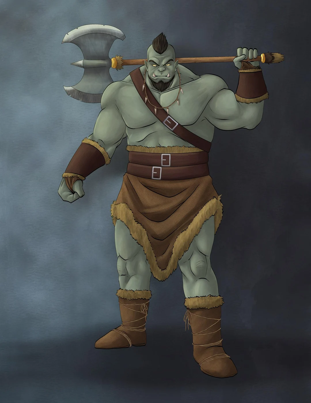 Orc Warrior by Richard Simpson | Scrolller