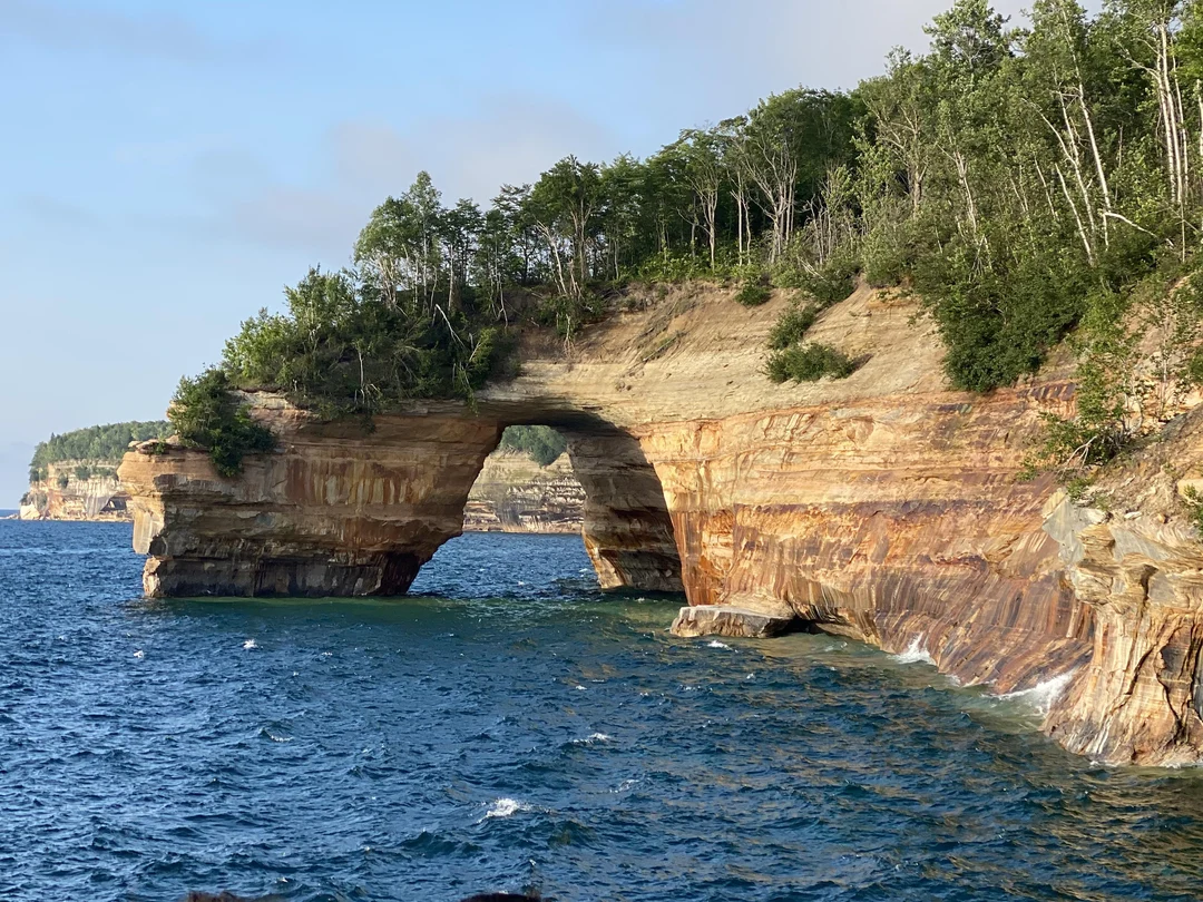 Pictured Rocks National Lakeshore. Munising, Michigan. [OC]. 4032 X 3024 | Scrolller
