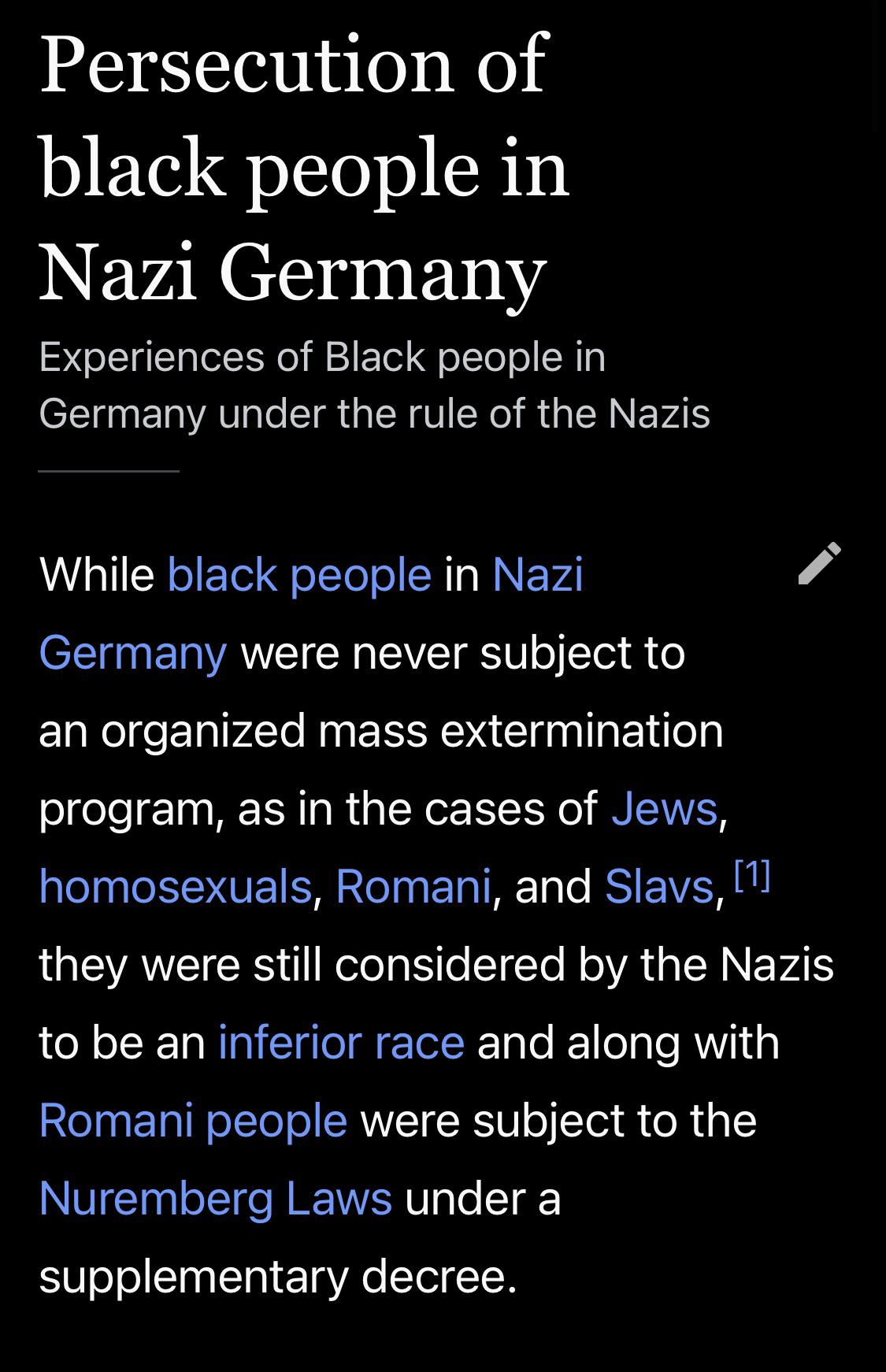 Persecution of Black People in Nazi Germany | Scrolller