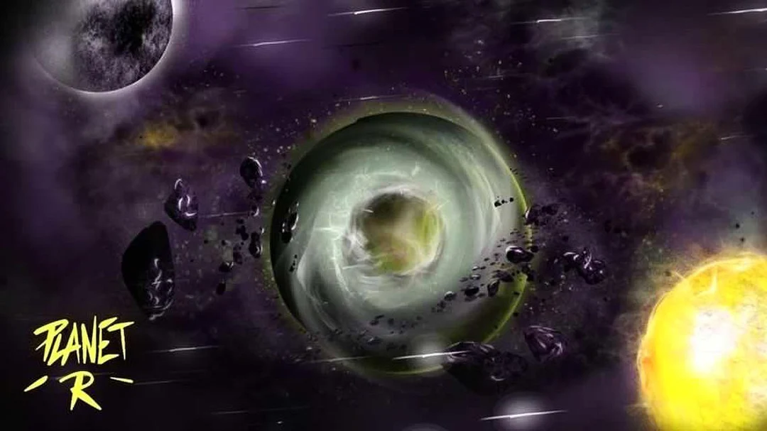 Planet R, done by me , procreate , 2023 | Scrolller