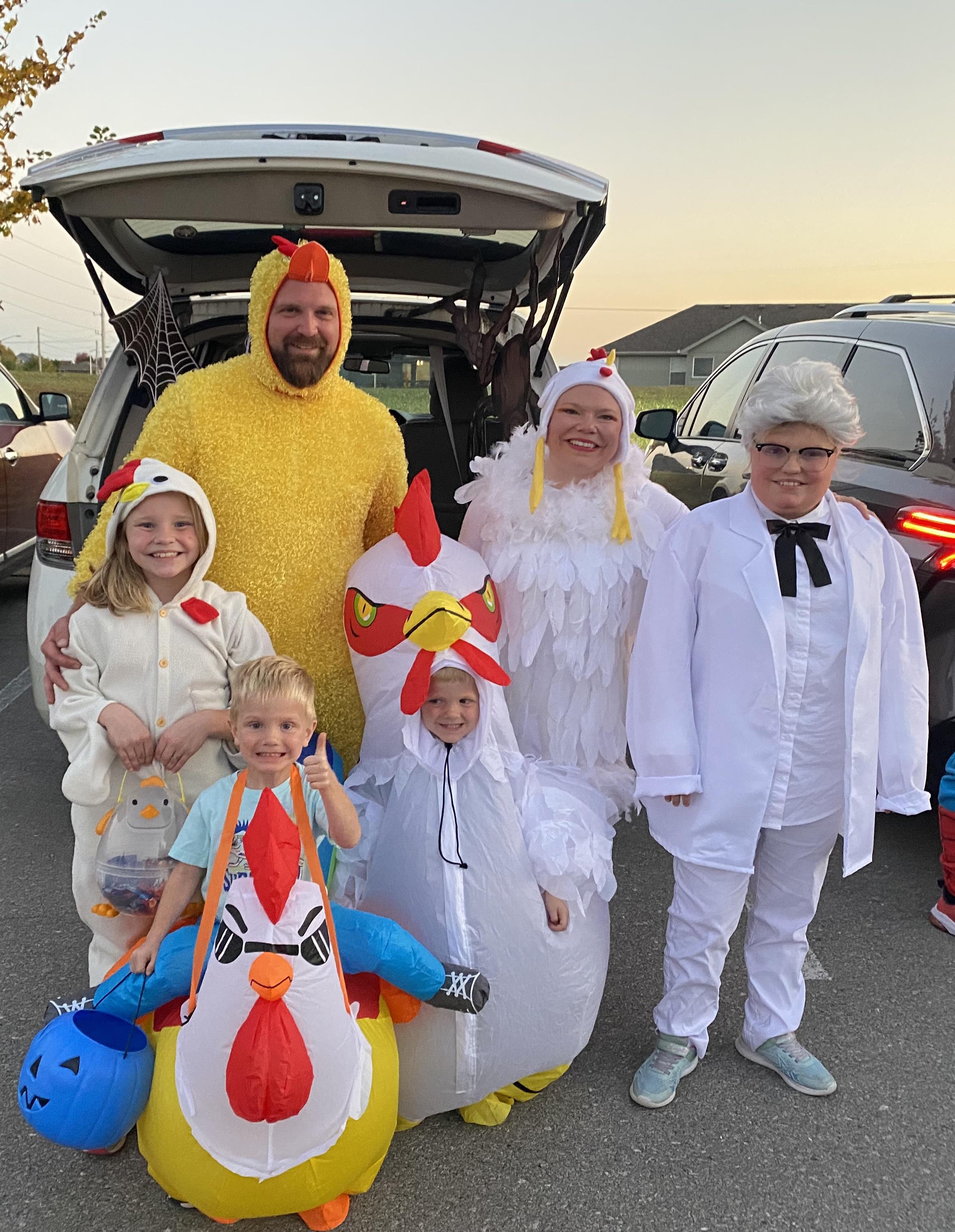 We decided to be chickens… and Colonel Sanders | Scrolller