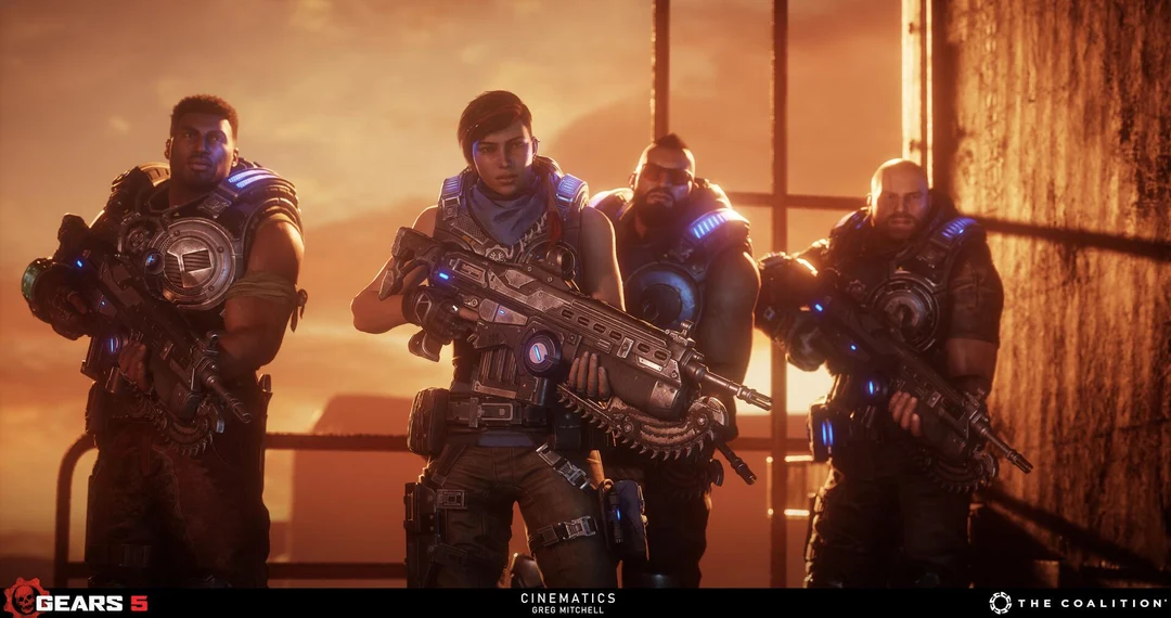 Gears 5 Storyboards - Rocket launch sequence by Jessie Lam | Scrolller