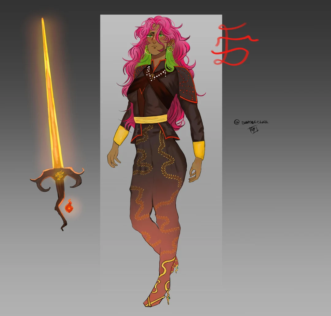 Esmeralda, Half demon assassin by me | Scrolller