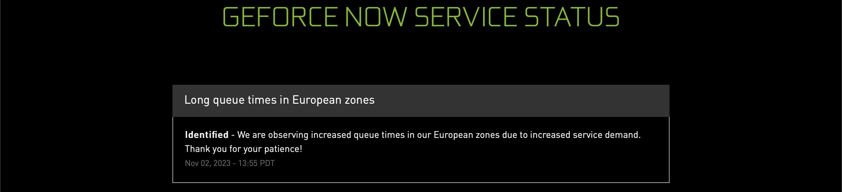 Service status update | Scrolller