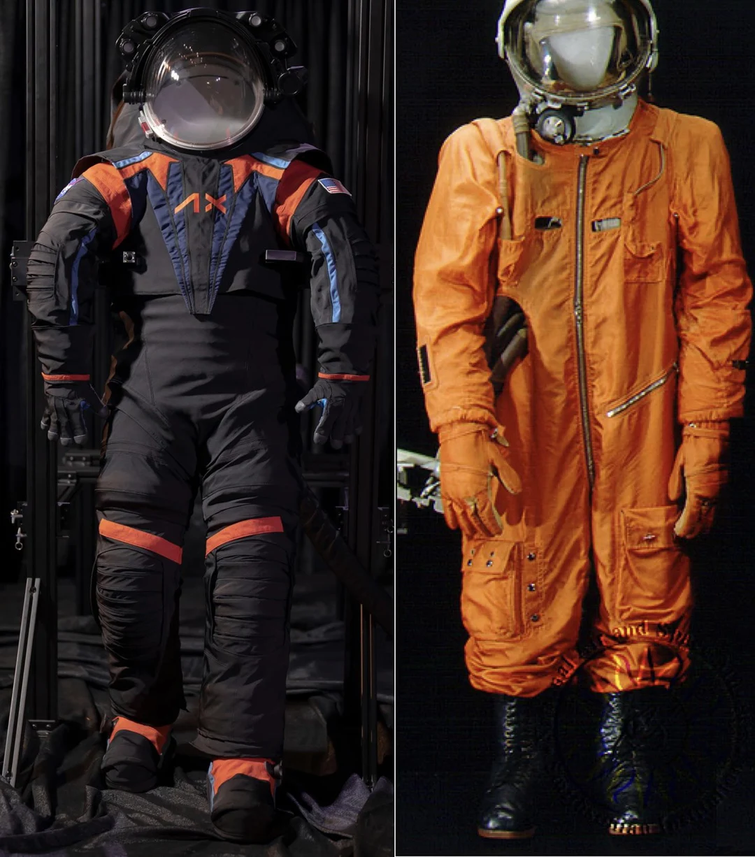 Nasas Artemis III spacesuit vs Yuri Gagarin’s space suit.(Present Vs Past) | Scrolller
