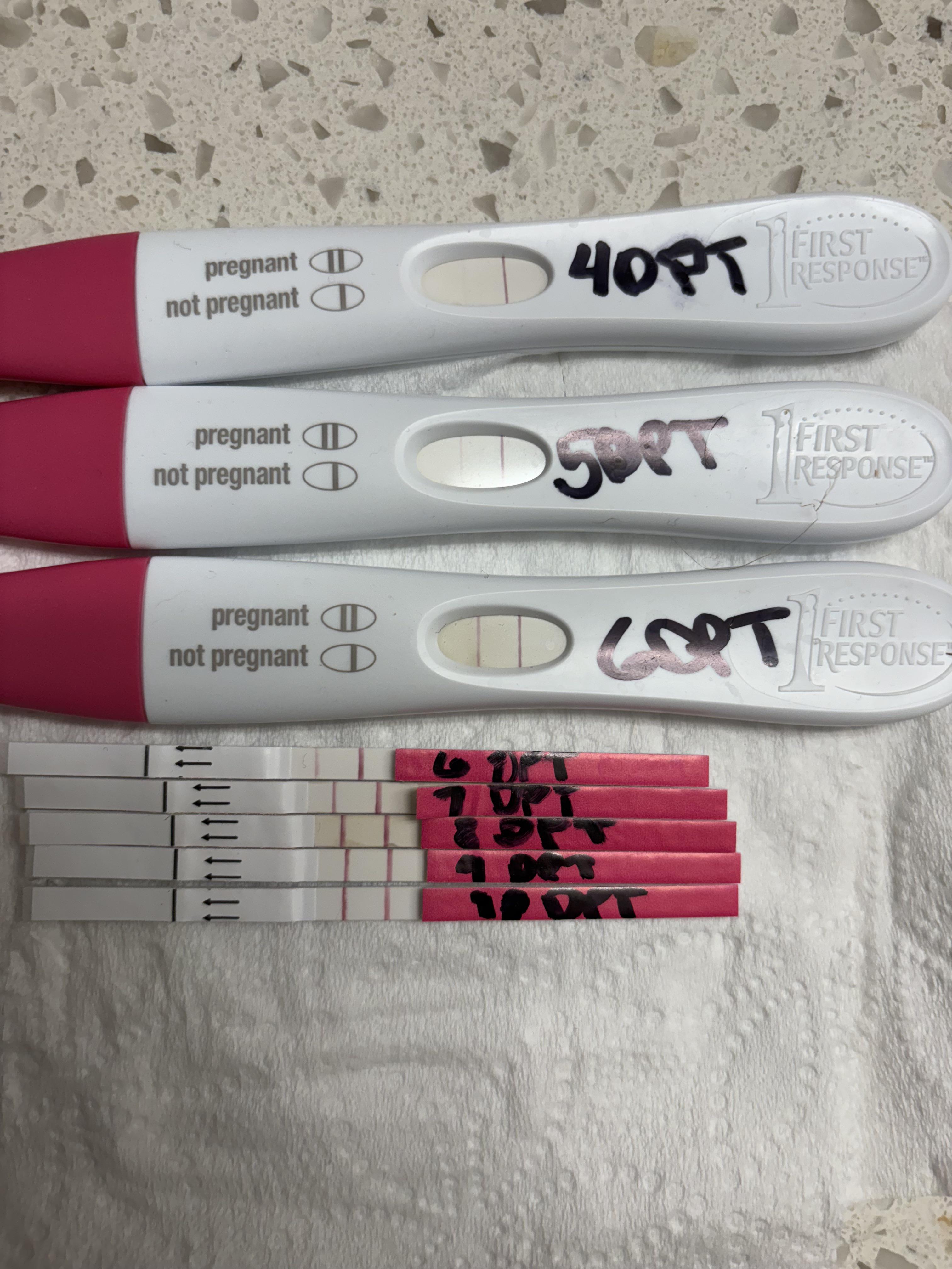 First response line progression since FET, 4-10 Dpt | Scrolller