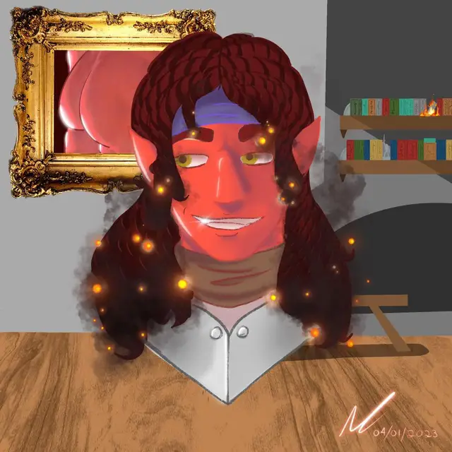 Cederick, Me, Procreate, 2023 | Scrolller