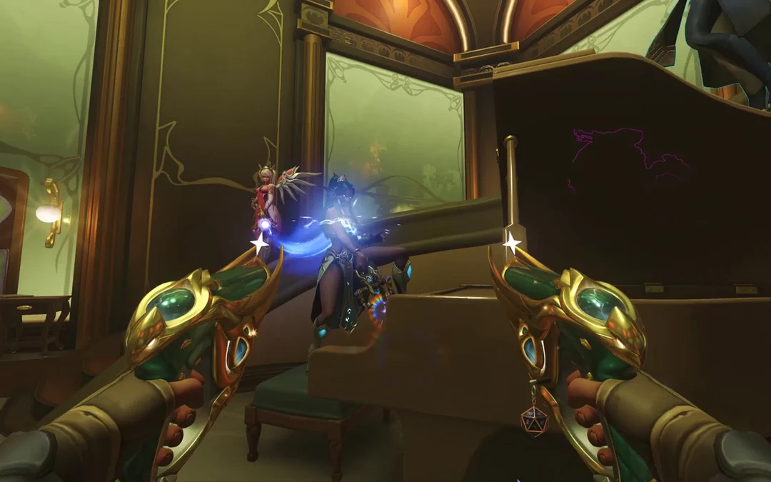 Symmetra Playing Bella Ciao & Tokyo Ghoul [feat T-Posing Mei] during skirmish | Scrolller