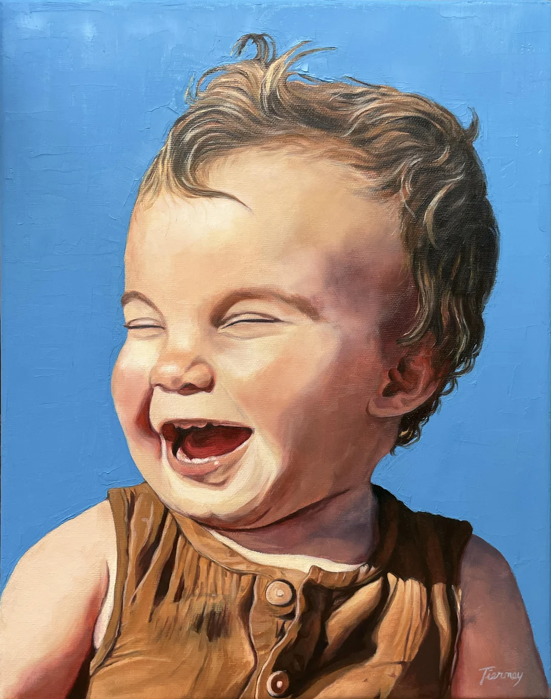 “Elio”, (me) lyndatierneyart , oil on canvas, 2023 | Scrolller