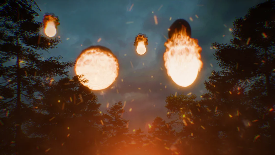 played around with some fire sim in blender | Scrolller