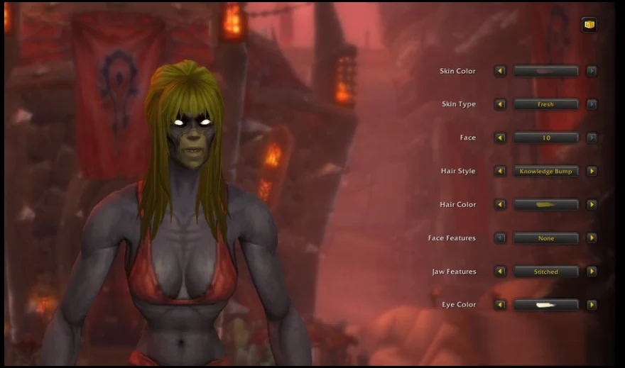 Kinda unintentially made a female undead David Bowie | Scrolller