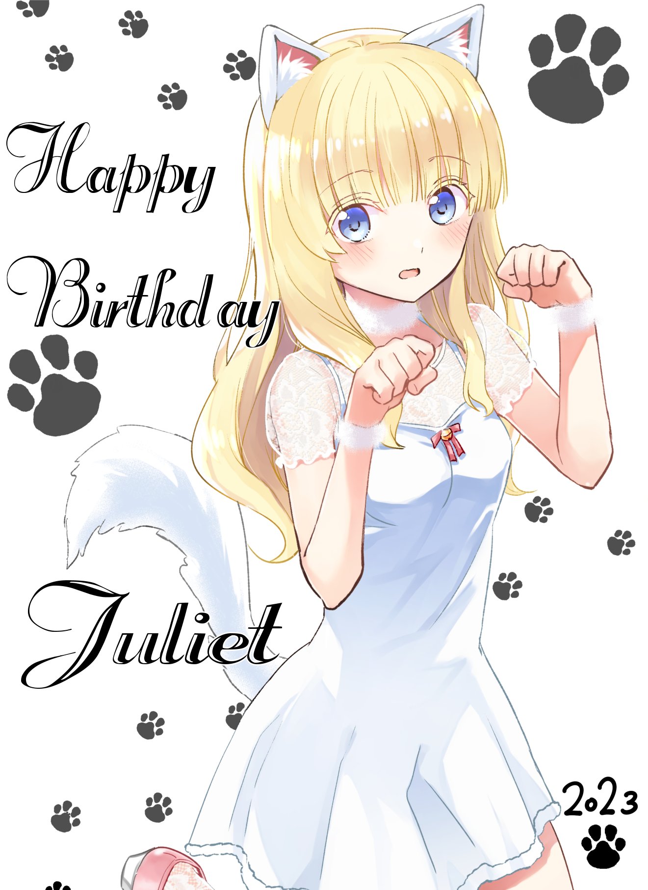 [ART] Birthday Juliet Illustration by Yousuke Kaneda (Kishuku Gakkou no Juliet) | Scrolller