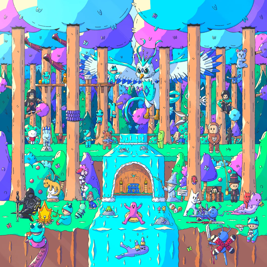 Mystic Owl Forest, Skycave Studios, Digital, 2023 | Scrolller