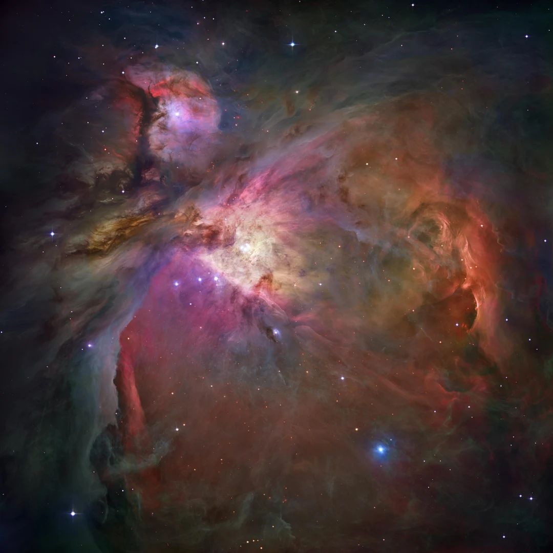 Hubble's sharpest view of the Orion Nebula [Image credit: NASA, ESA] | Scrolller