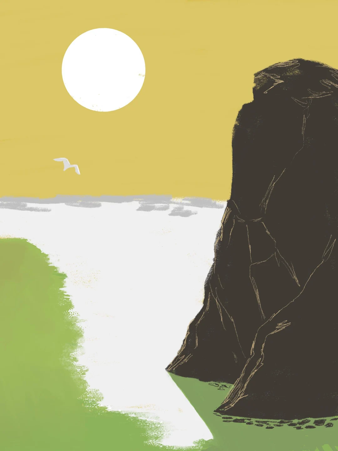 Sun, by me, digital, 2023 | Scrolller