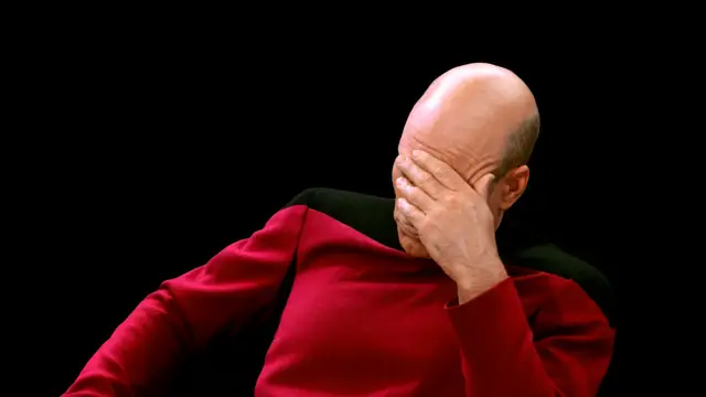 Picard Facepalm [3840x2160] | Scrolller