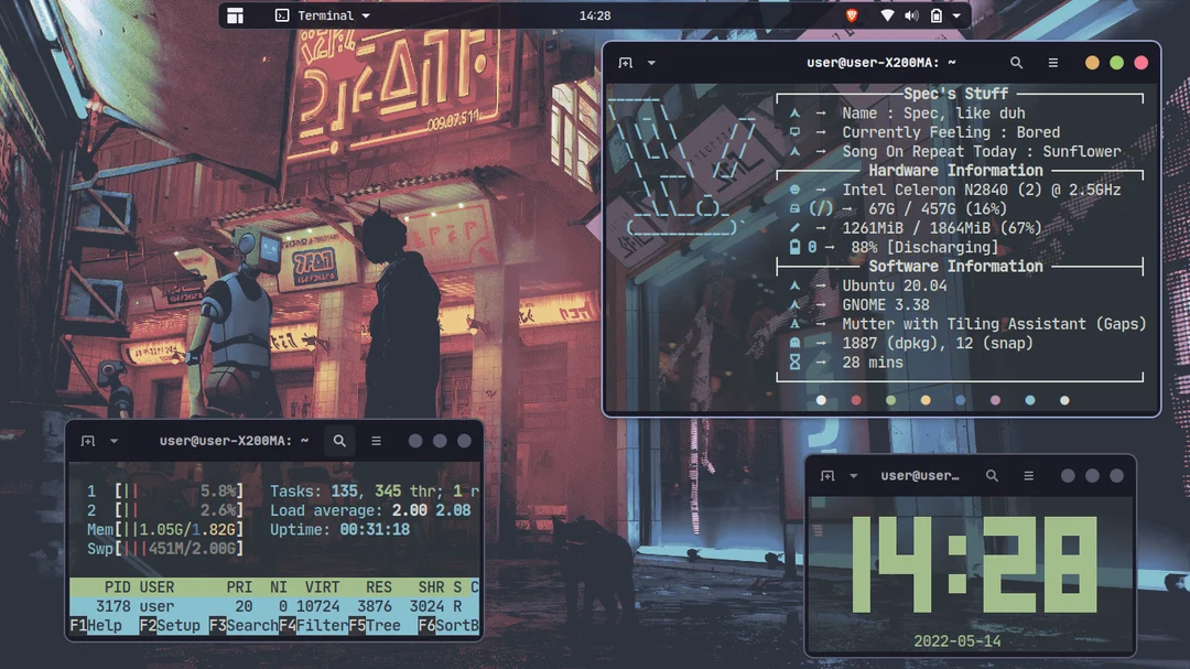 [GNOME] Tokyo Nord ?? | Scrolller
