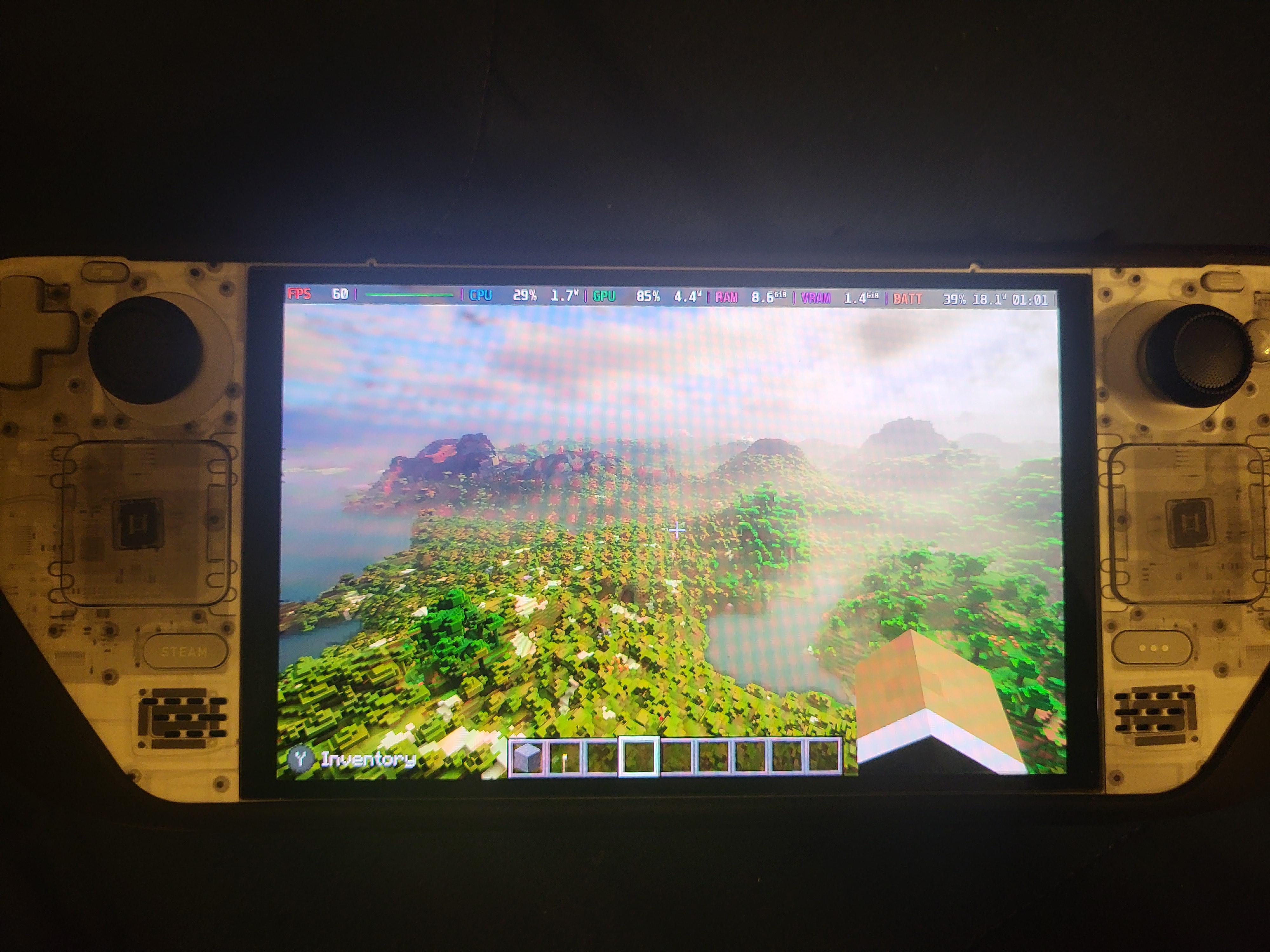 Modded MC on steam deck | Scrolller