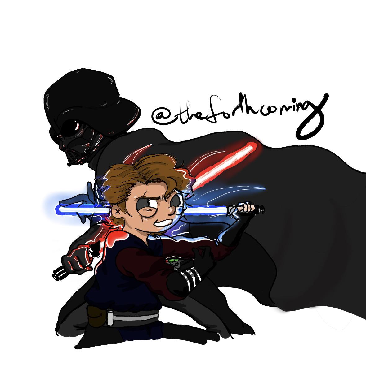 My Vader and Anakin fanart | Scrolller