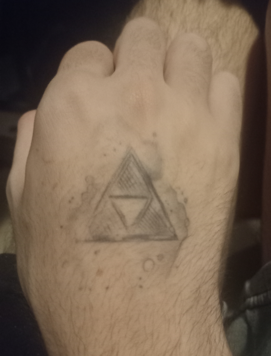 [TP] Triforce tattoo on hand | Scrolller