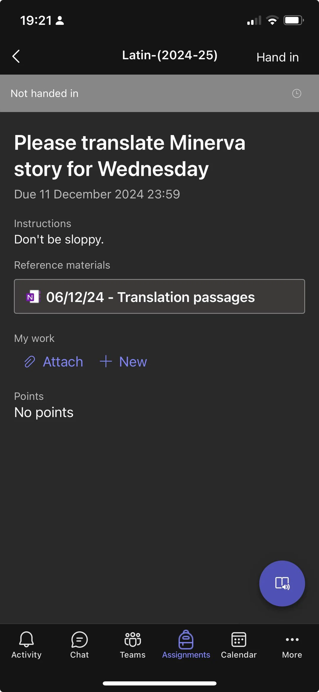 Very clear instructions from my Latin teacher | Scrolller