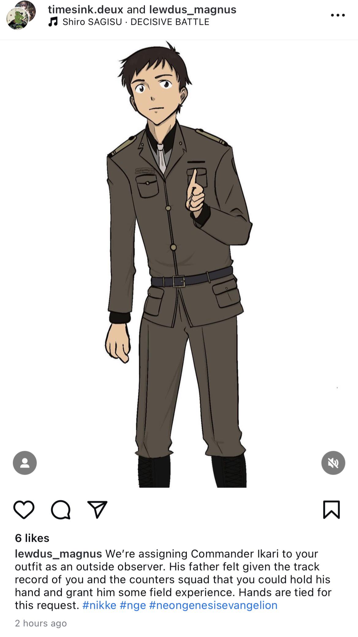 Commander Ikari | Scrolller