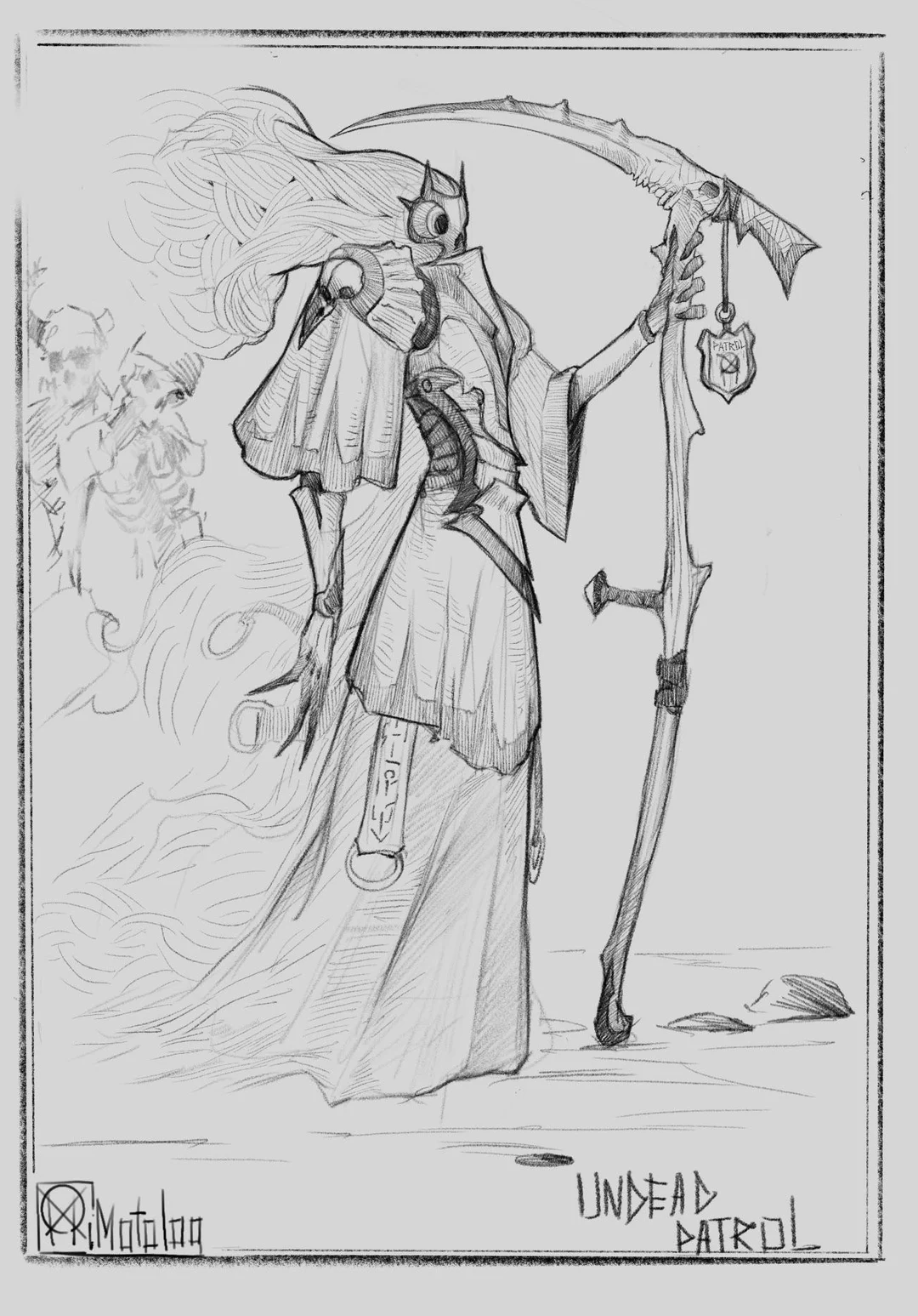 [OC] undead patrol officer | Scrolller