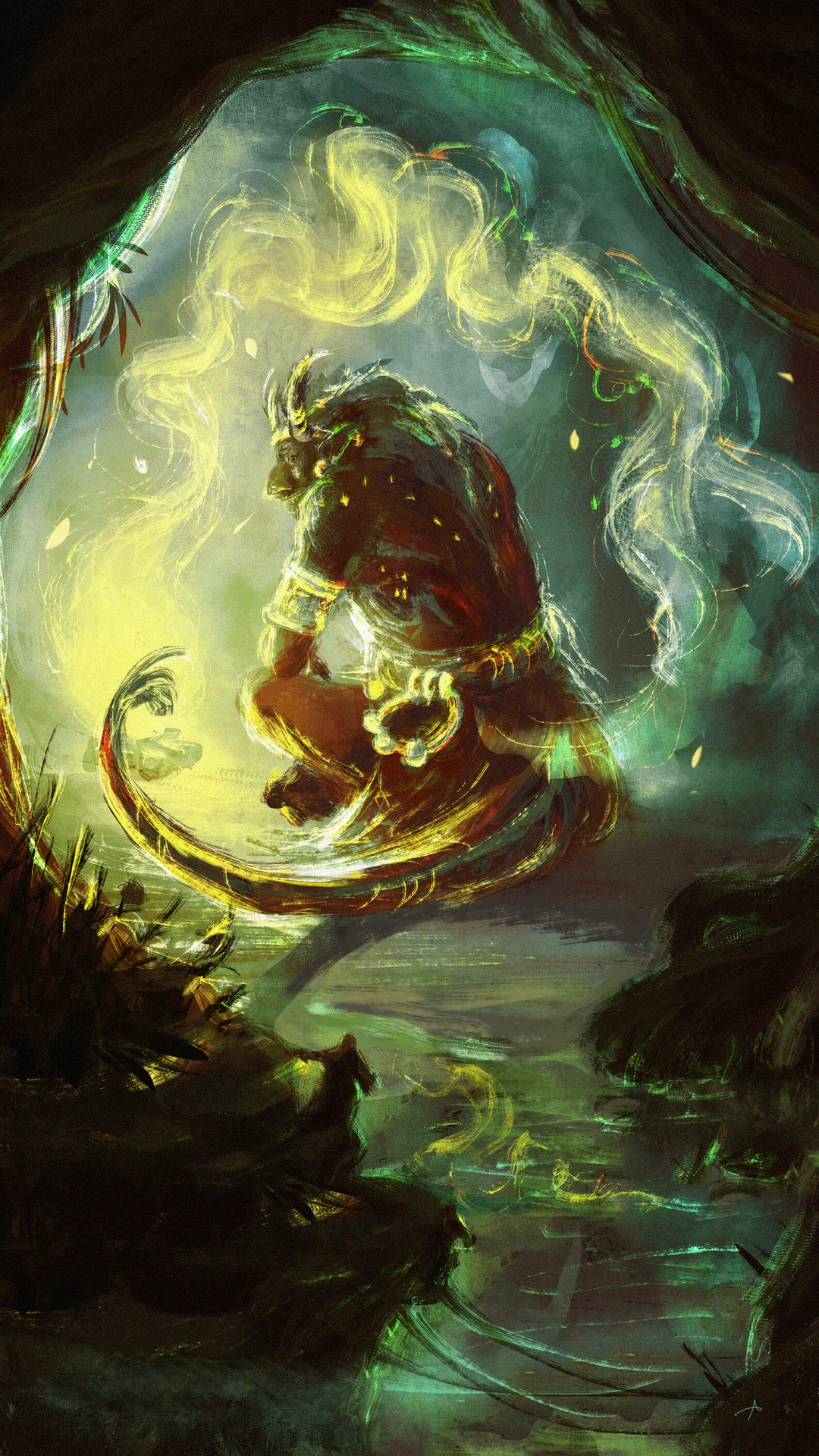 The Troll Cave by Alessia H. Valastro | Scrolller