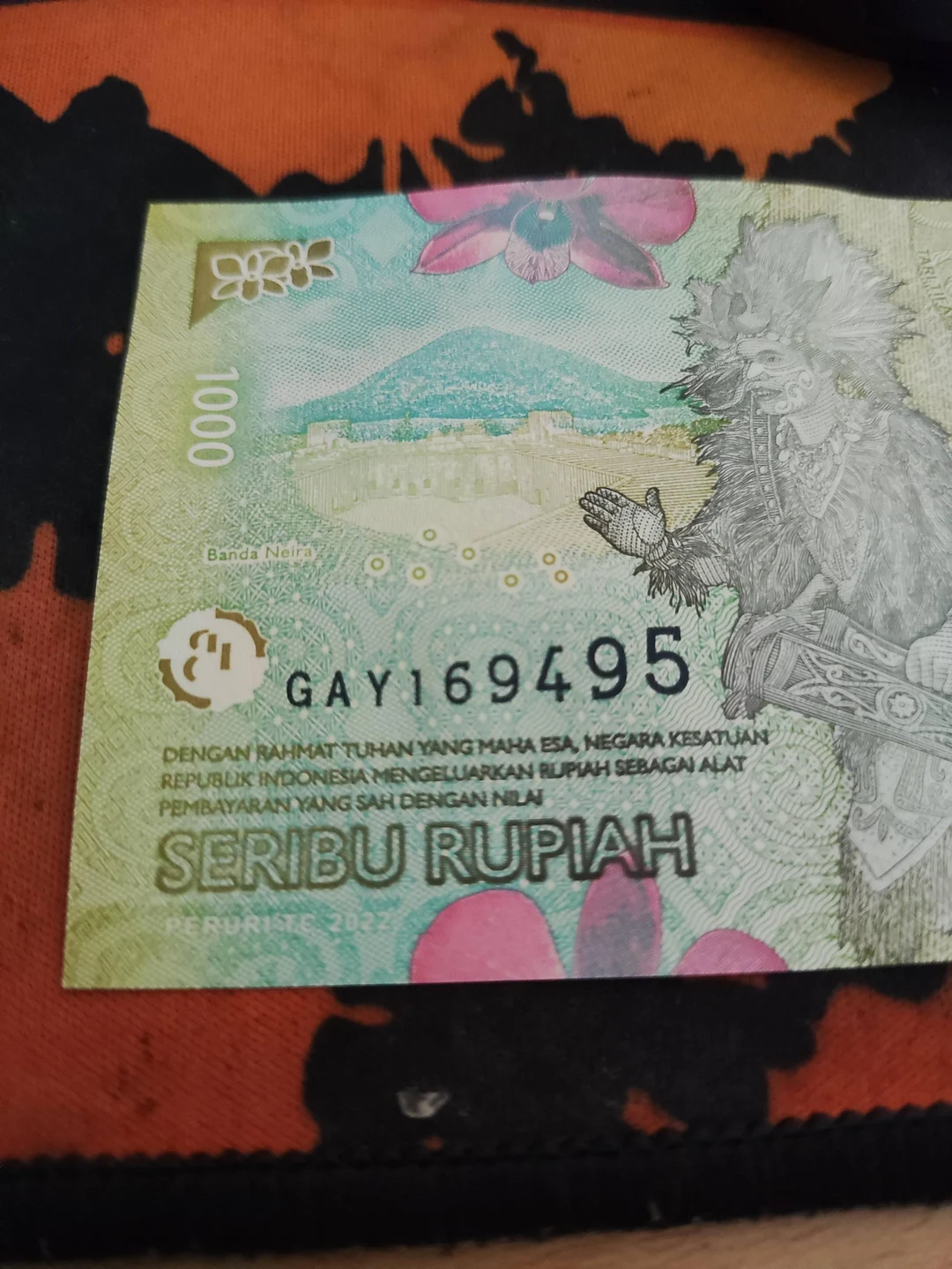 So i got this funny rupiah bill | Scrolller