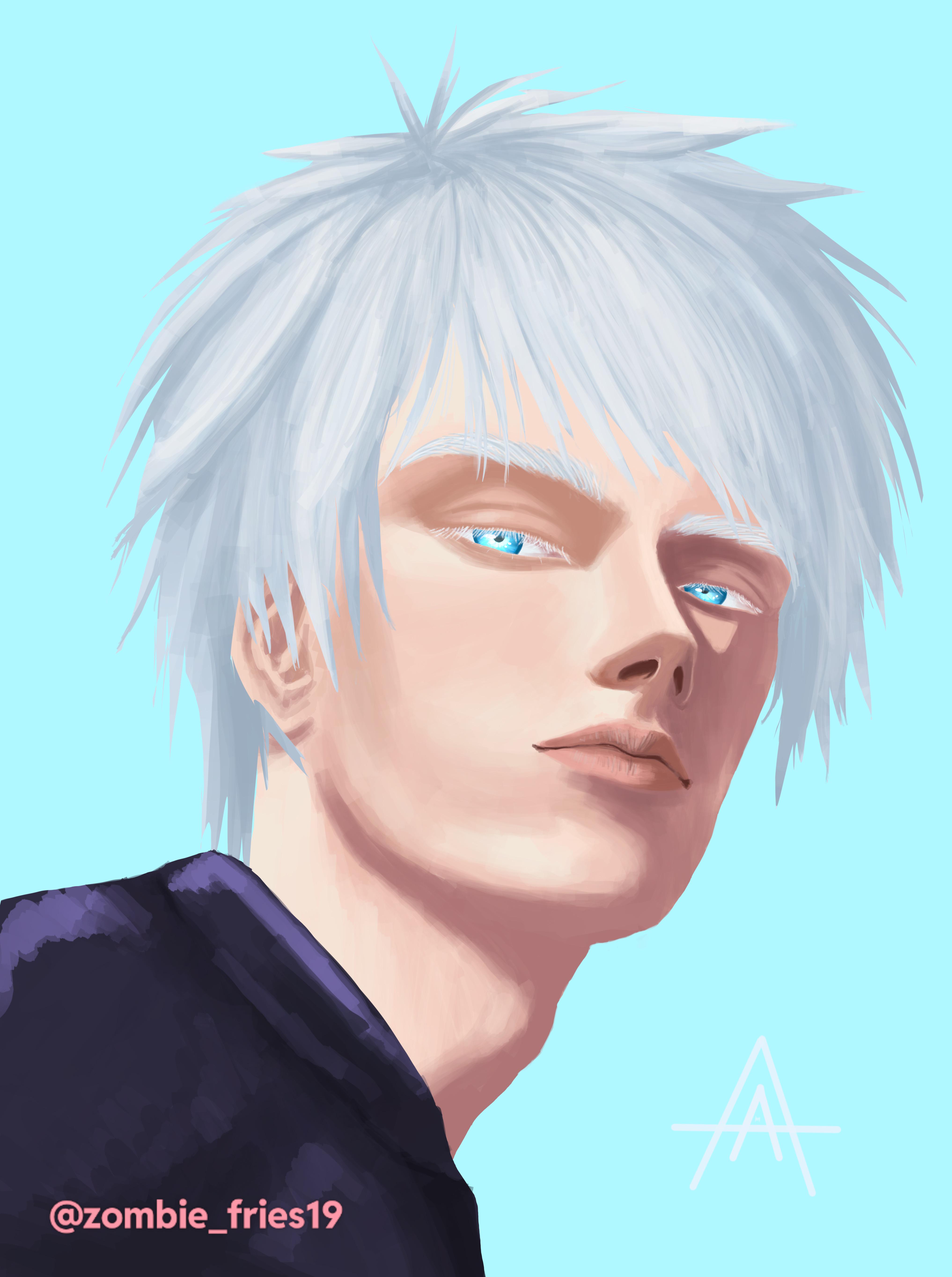 Gojo fan art by me | Scrolller