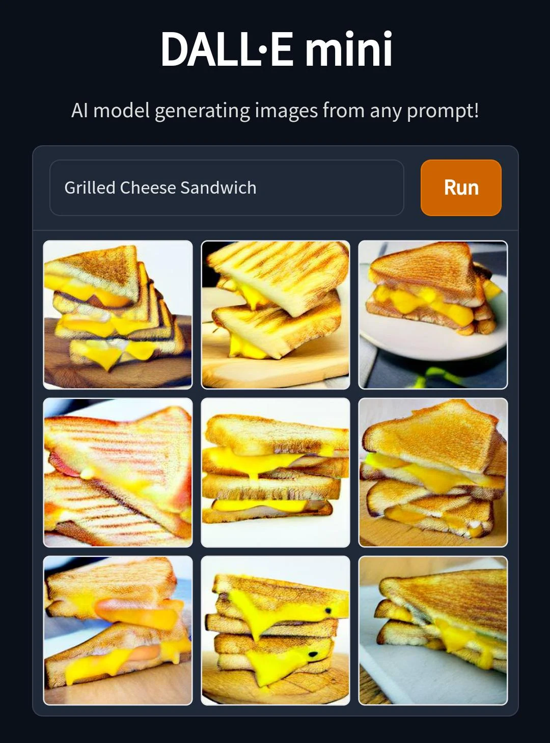 Dall E Grilled Cheeses | Scrolller