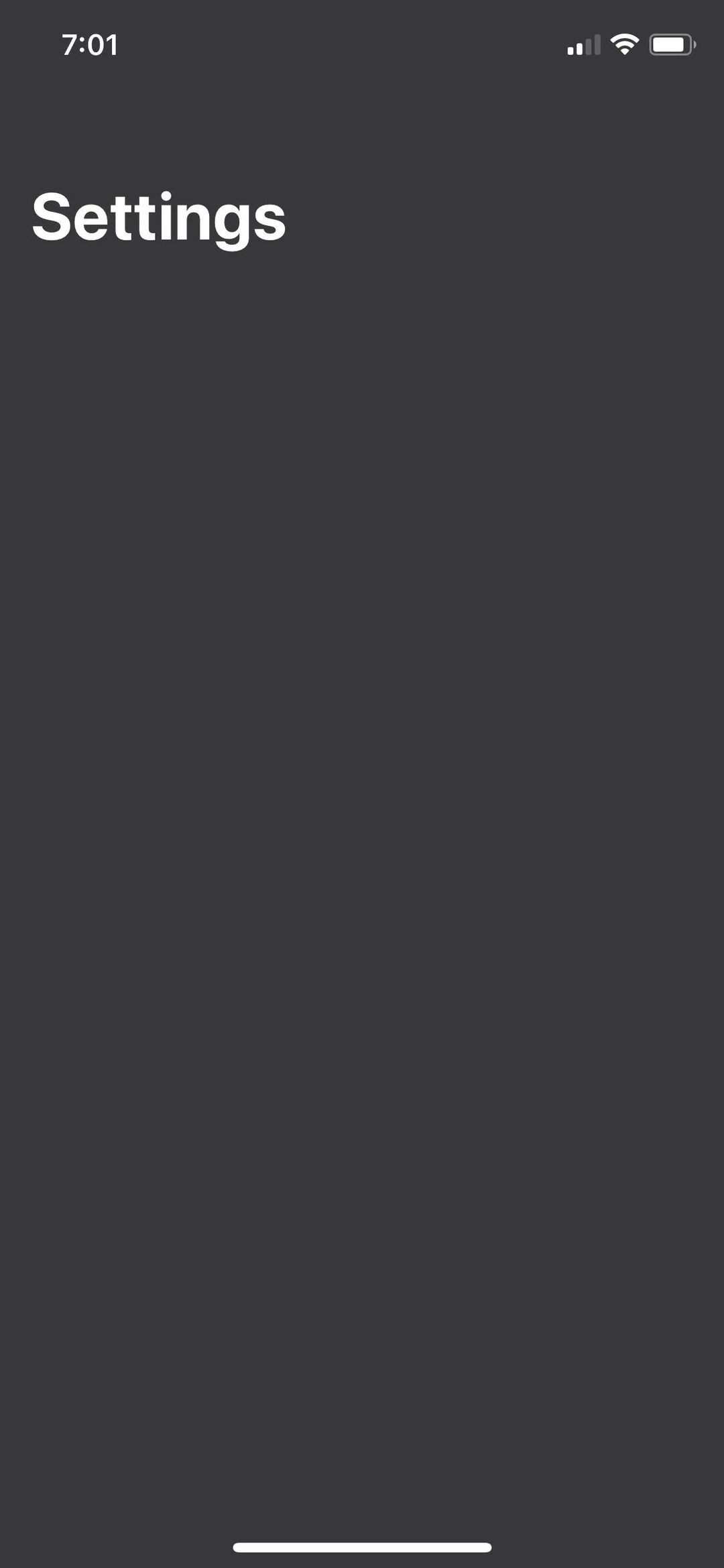 Opened settings app and this happened | Scrolller