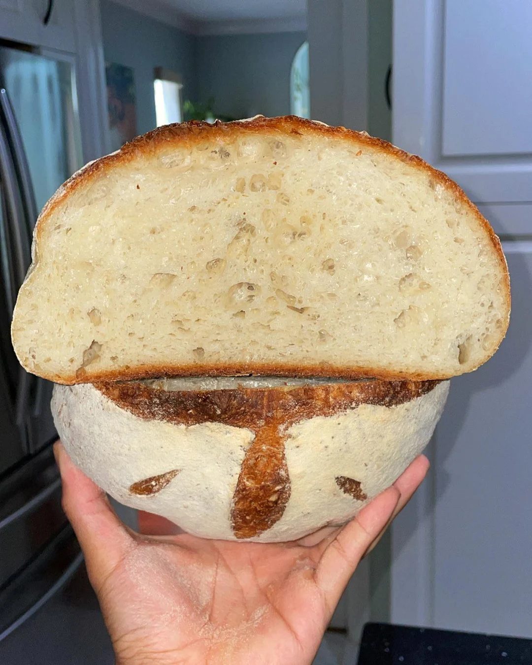 Baked my first loaf in over a year! | Scrolller