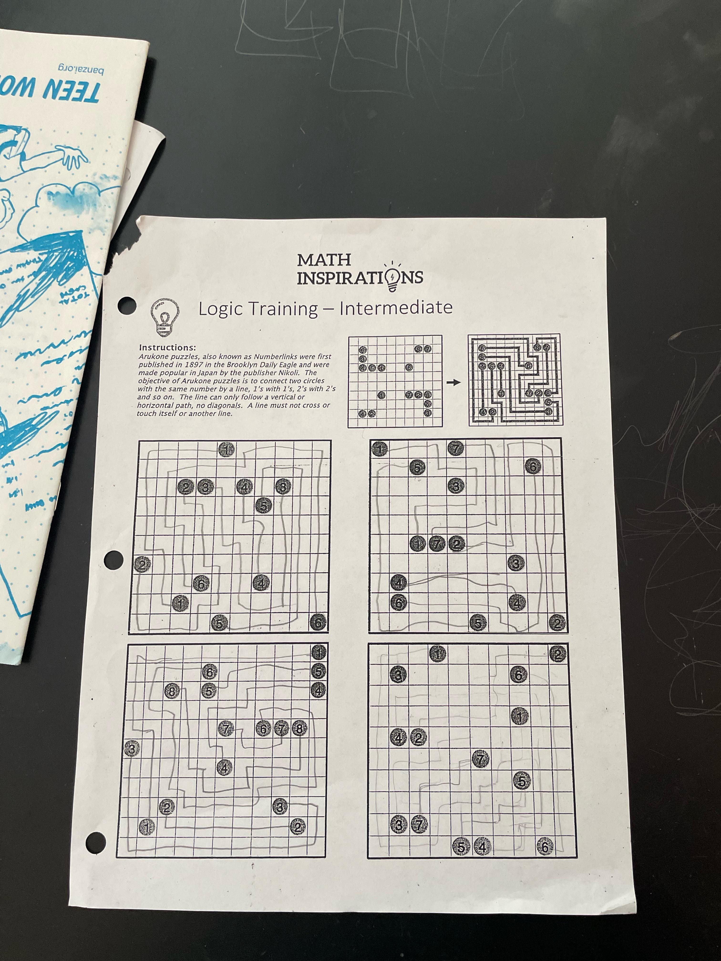 Discover more like Puzzles: Arukone puzzle in my math class and Related Content | Scrolller
