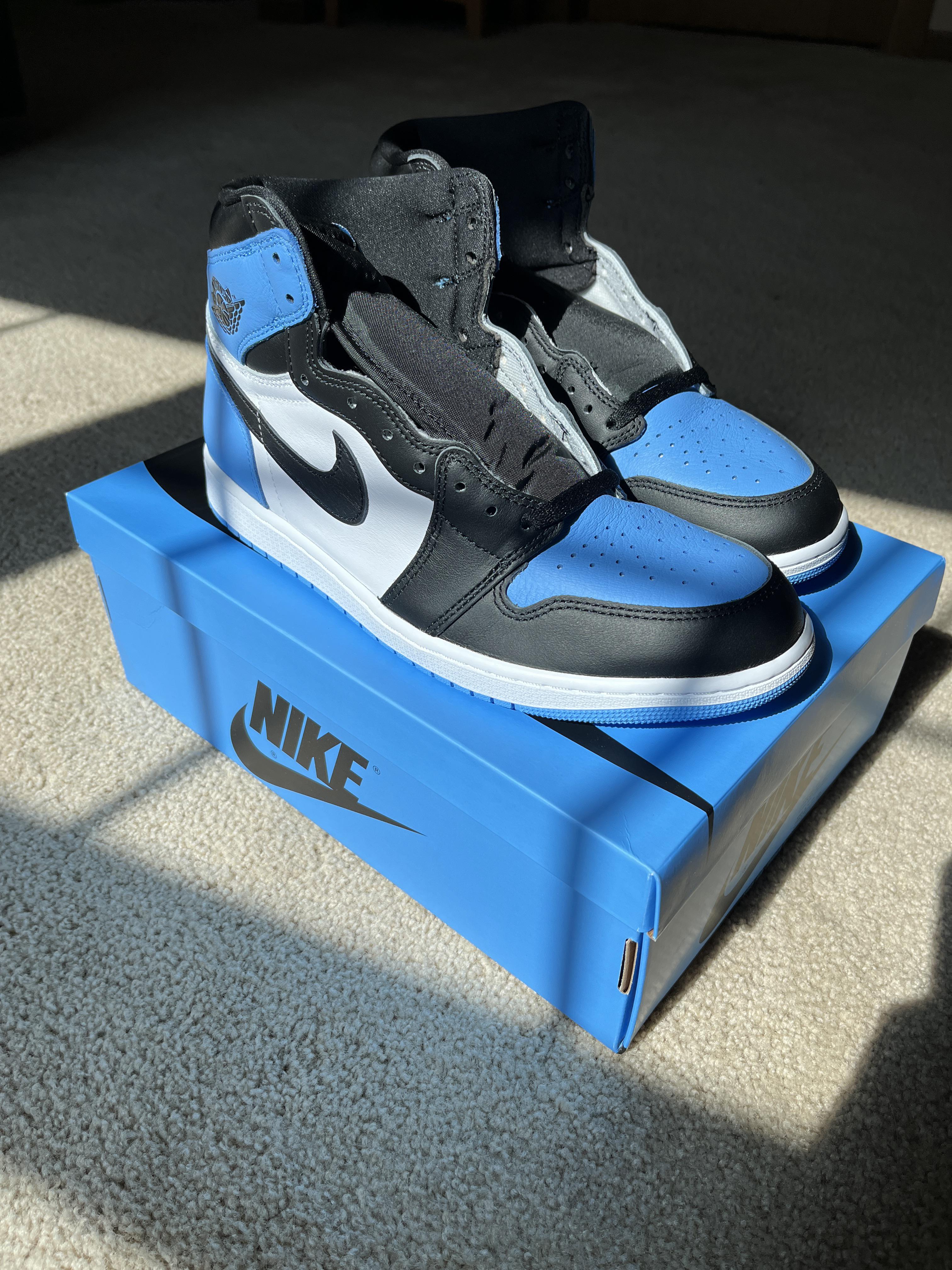 Brand new UNC Toe Jordan 1s😍 | Scrolller
