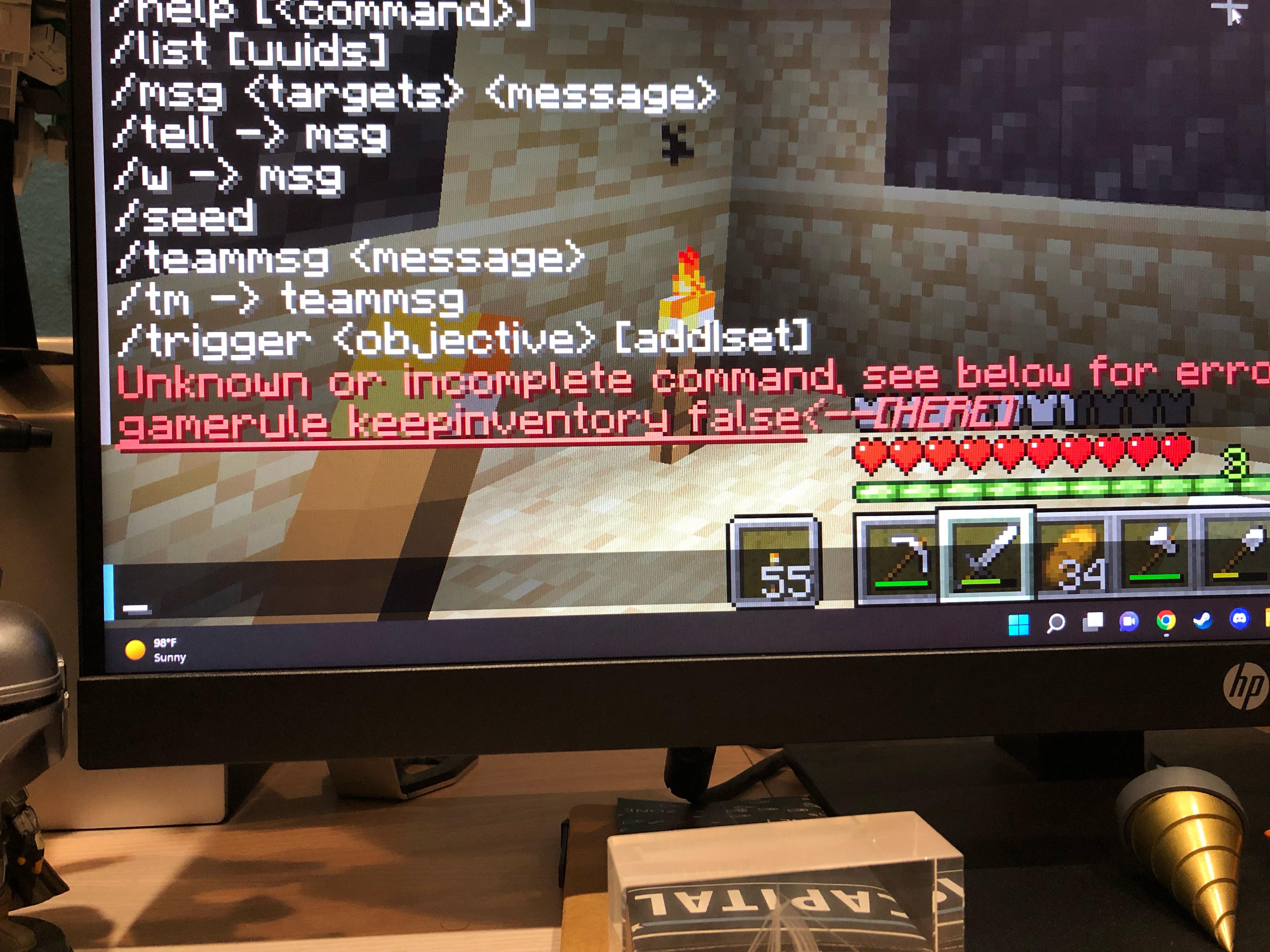 Command help | Scrolller