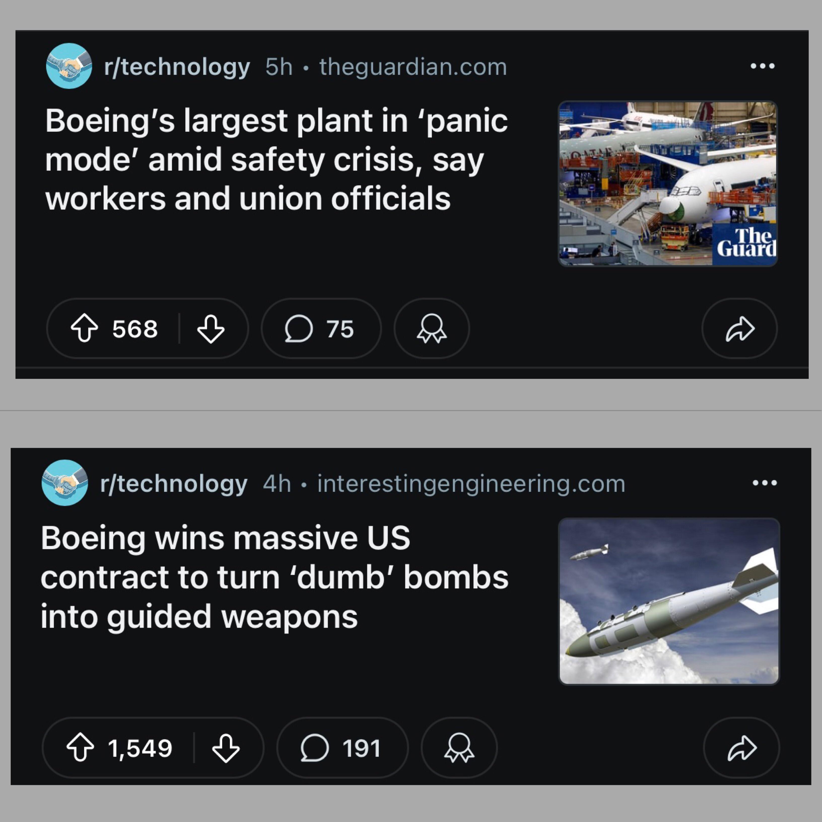 Boeing Failing Upwards | Scrolller